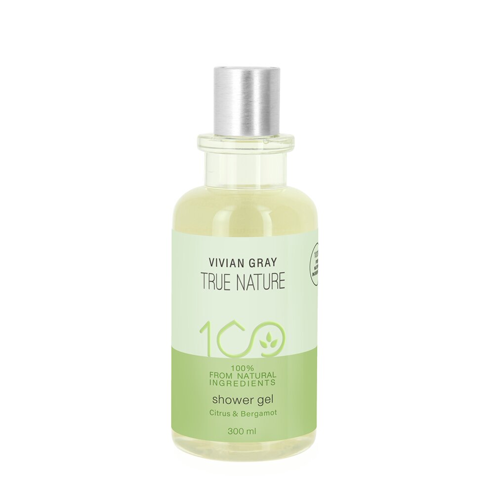 Гель для душа, цитрусовые и бергамот / Vivian Gray True Nature Shower Gel Citrus & Bergamot 300 мл