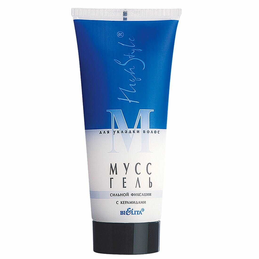 Мусс-гель для укладки волос с керамидами сильной фиксации 200мл