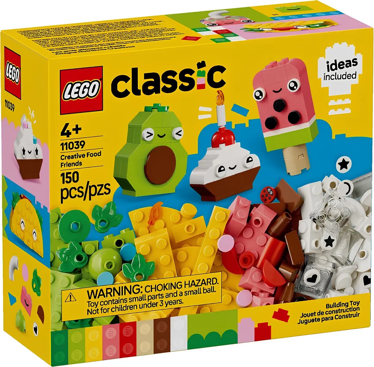 Конструктор LEGO Classic 11039 Создаем еду друзей