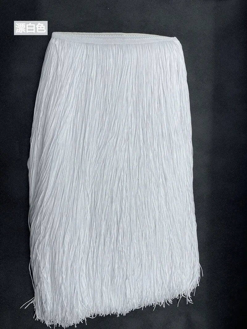Белая кружевная бахрома 100CM wide