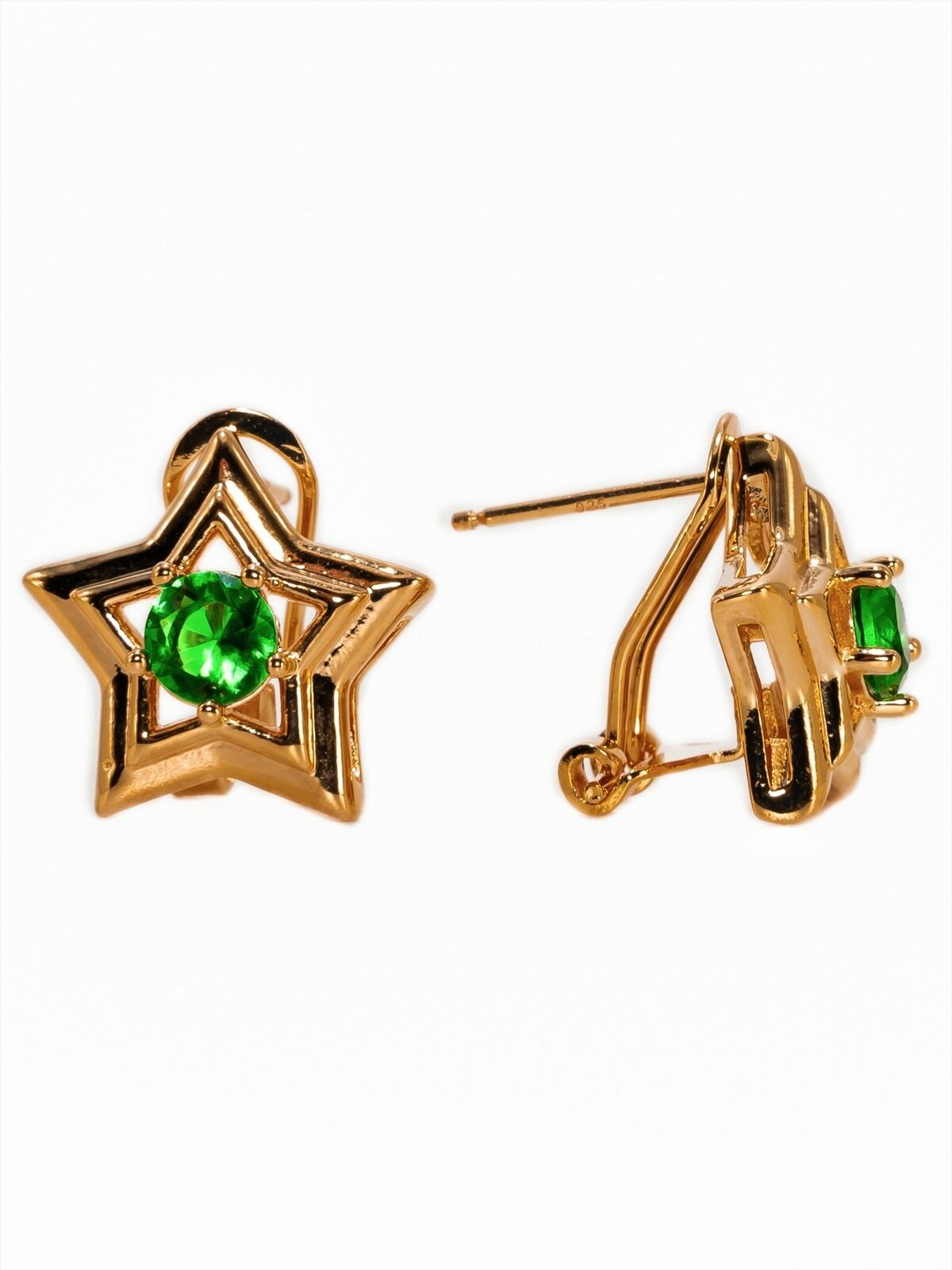 Серьги, фианит