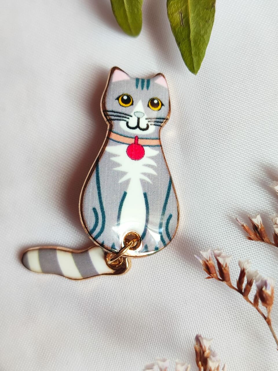 Брошь, эмаль