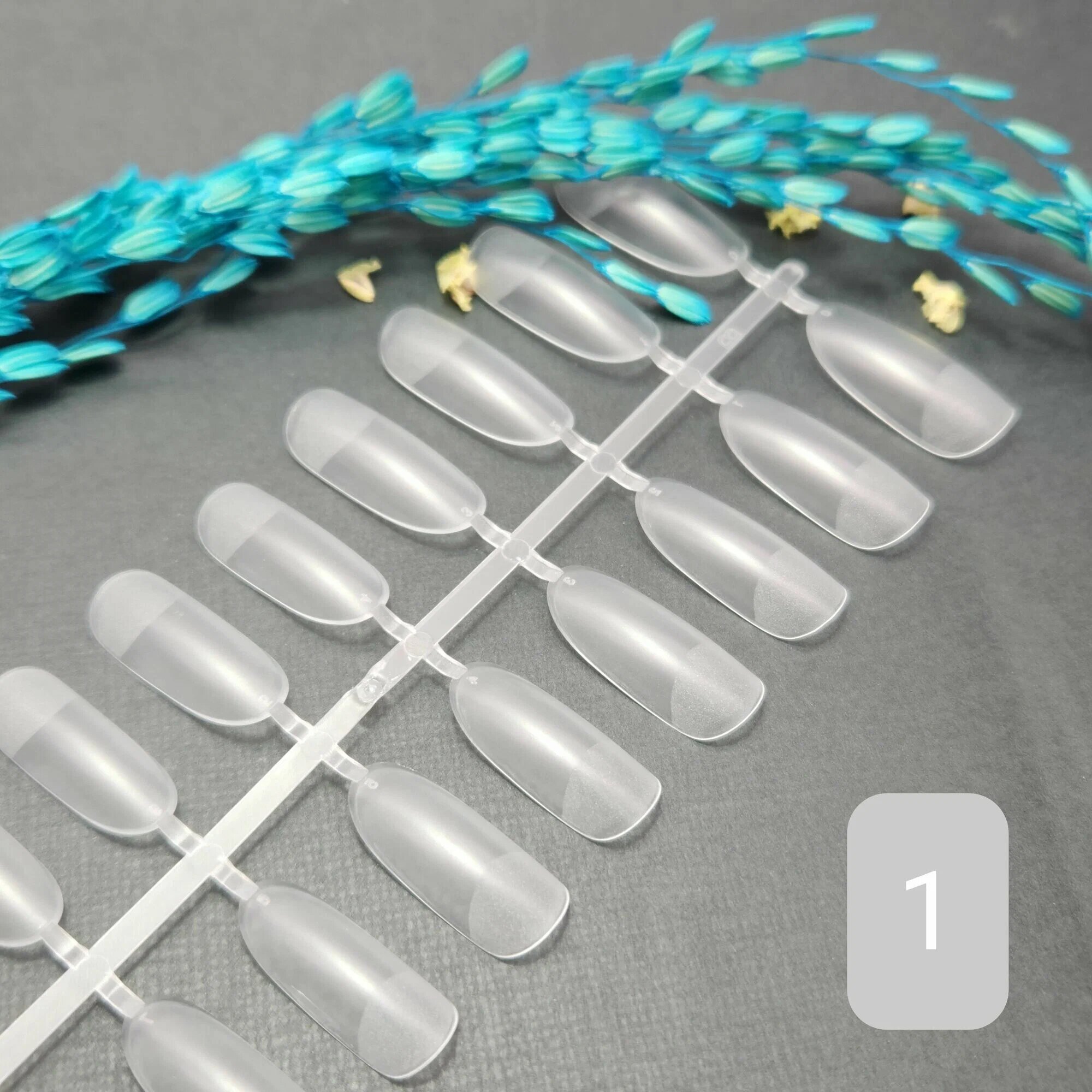 Гелевые типсы "Оригинал" Овал 120 шт - ZET COLOR