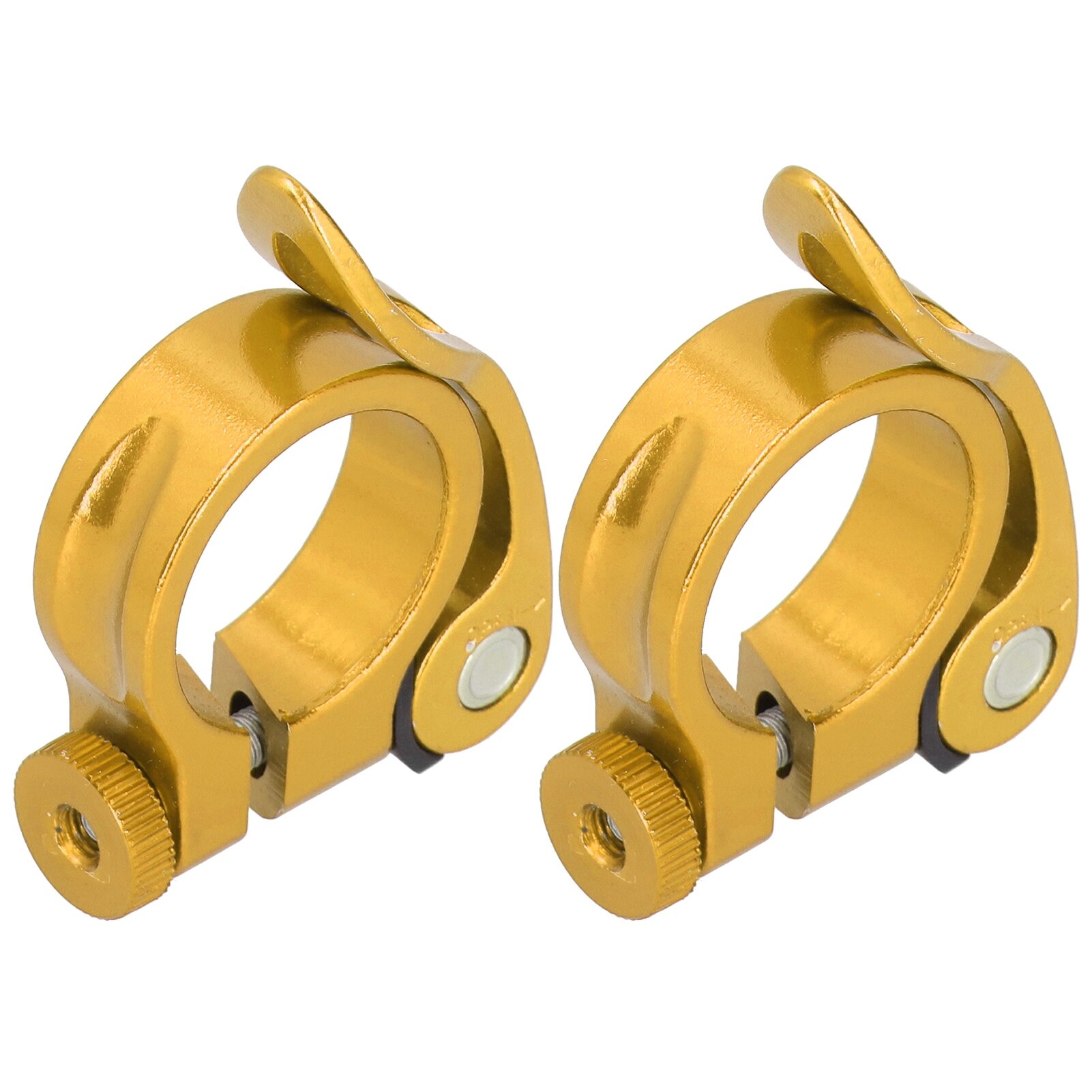 2 шт./компл. 31,8 мм зажим для велосипедного подседельного штыря, быстроразъемный зажим для велосипедного подседельного штыря 27,2 мм, золото