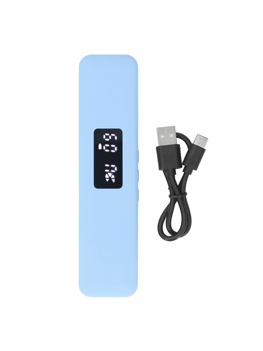 Динамик-подушка с костной проводимостью Bluetooth 5.3, цифровым дисплеем, беспроводным стереобасом, звуком для сна, функцией таймера, синий для взрослых