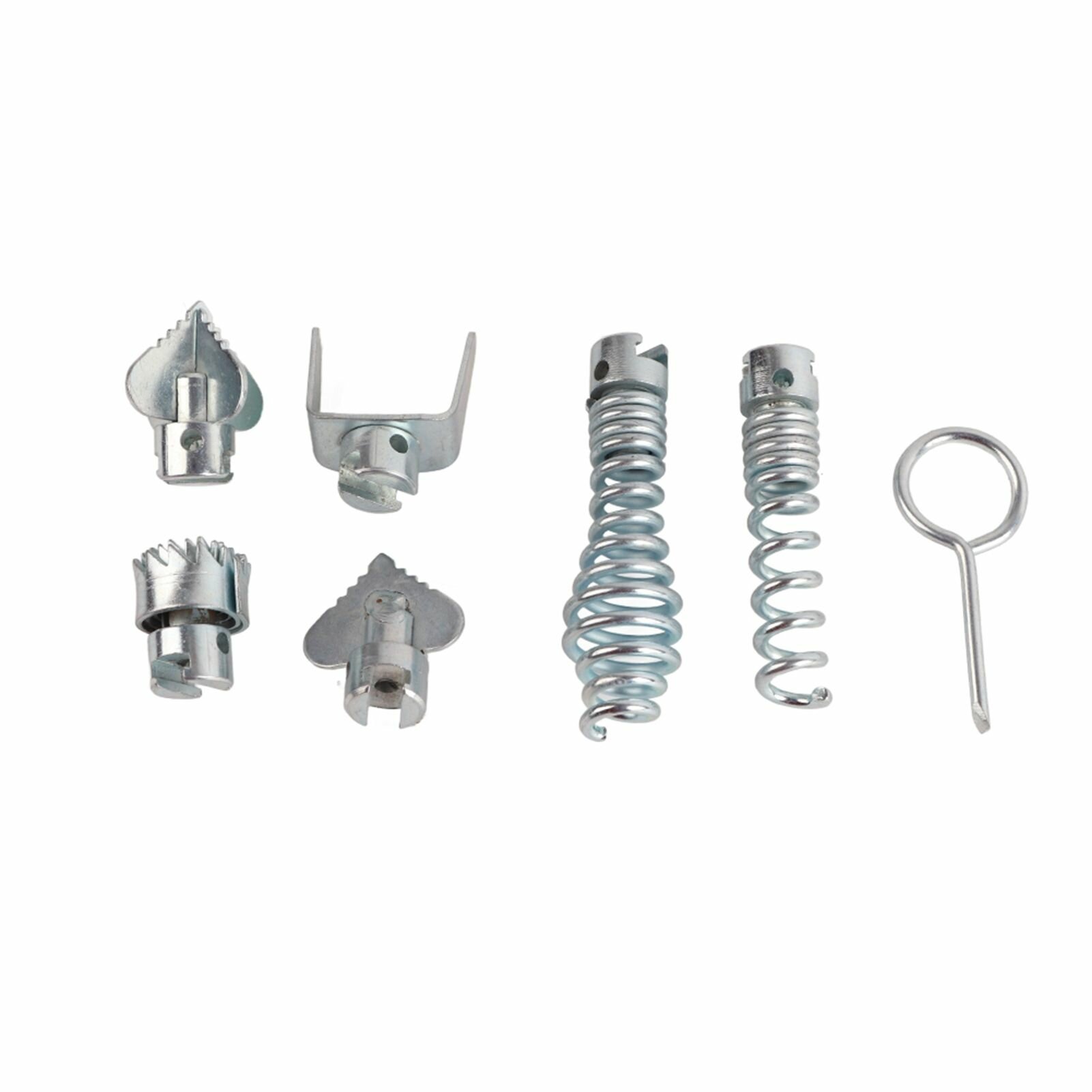 Машина для очистки канализации из марганцовистой стали 16 мм, 7 шт, режущие головки для дноуглубления трубопроводов, сверхмощный инструмент для удаления засоров в толстых трубах