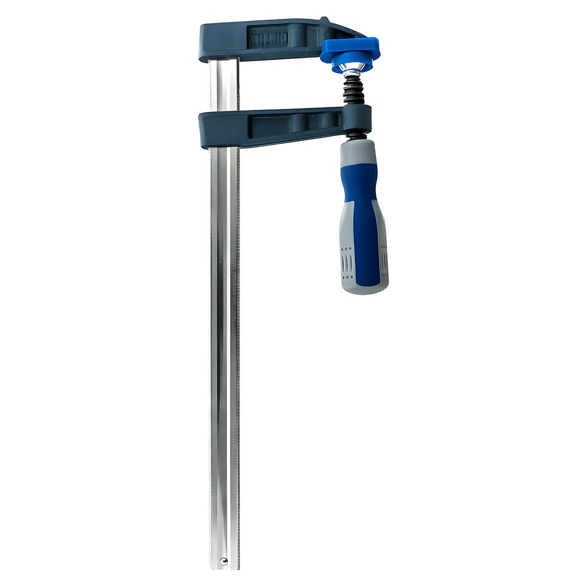 Струбцина F-образная 80 х 300 мм, двухкомпонентная рукоятка кобальт 244-575