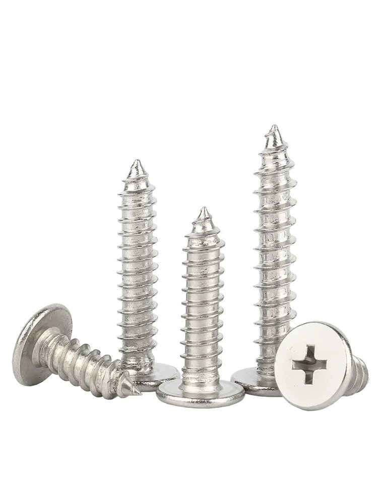 Саморезы из углеродистой стали M1.2 M1.4 M1.7 M2 M2.3 M2.6 M3 M3.5 M4