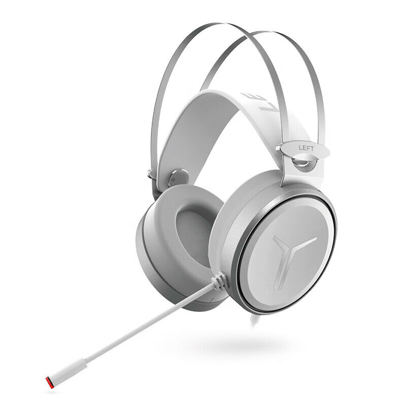Проводные наушники Lenovo Savior StarY360 USB 7.1 Channel Gaming Headset, цвет Bingbo White