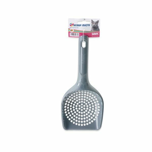 Совок для кошачьего туалета Savic "Micro", пластик, 25,5х11,2х4,5 см