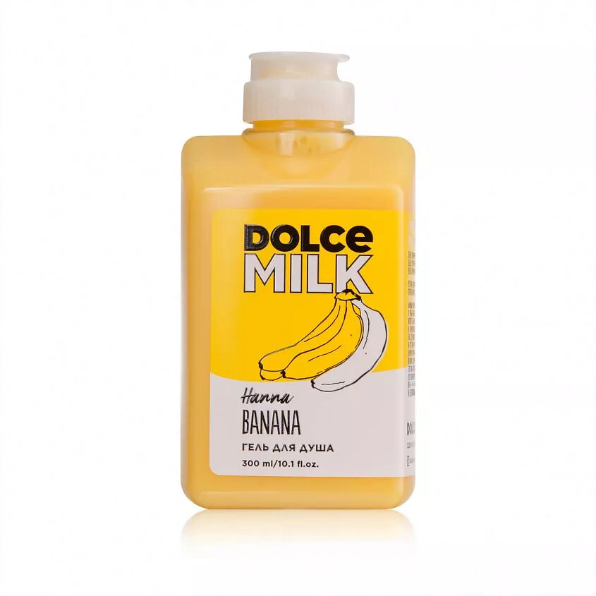DOLCE MILK Гель для душа «Ханна Банана», 300 мл