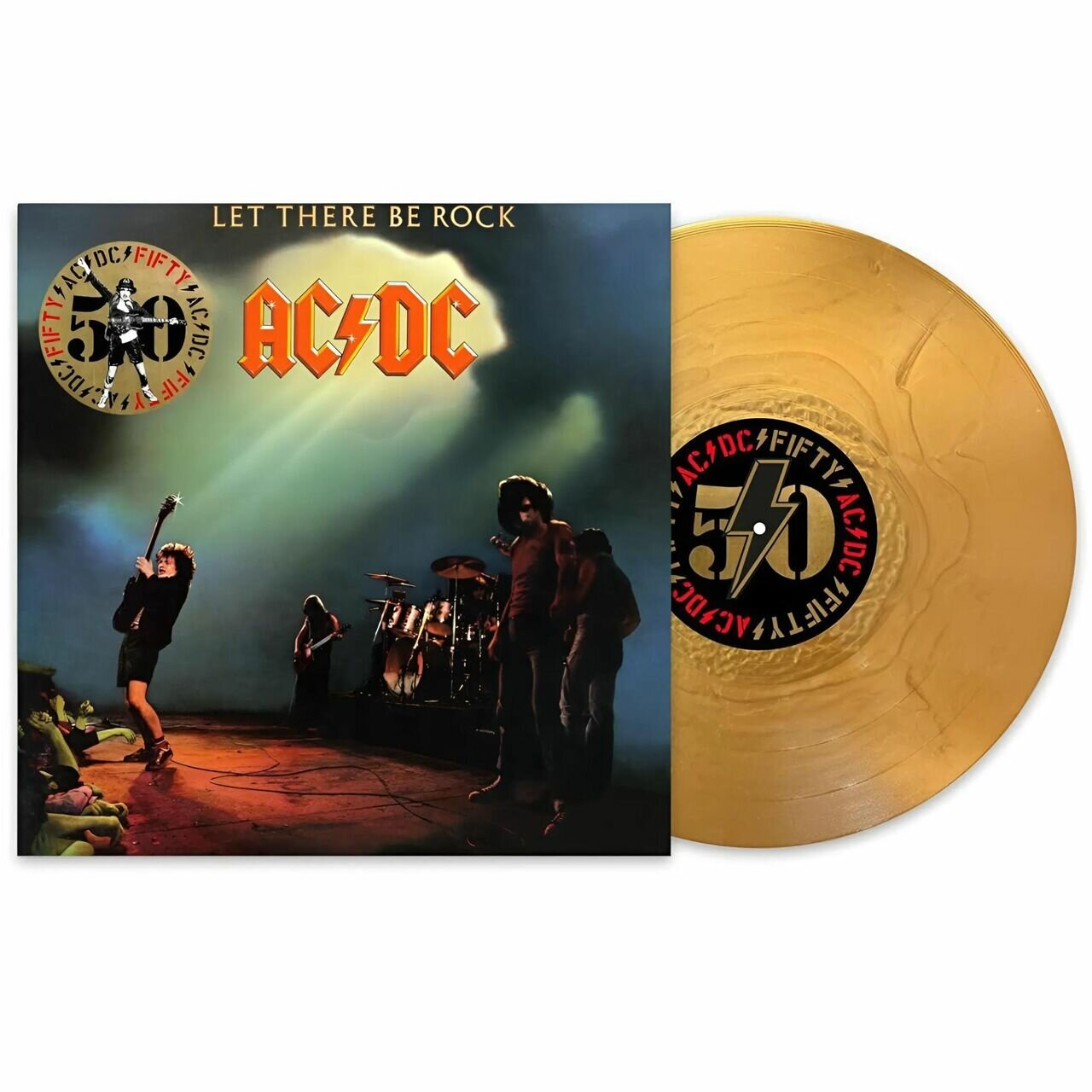 Винил AC/DC "Let There Be Rock" (LP/EU/2024) Coloured