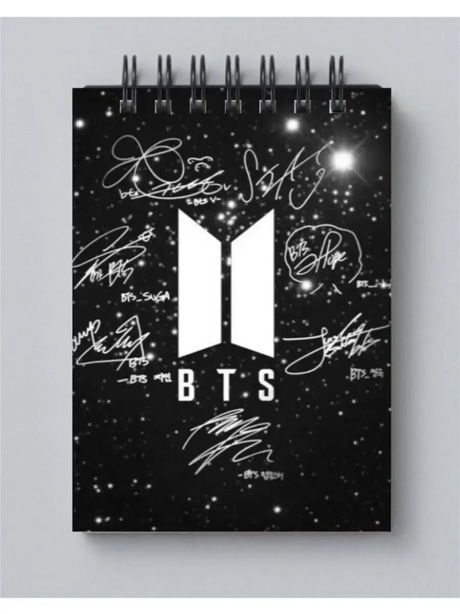 Блокнот BTS, БТС №61, А4