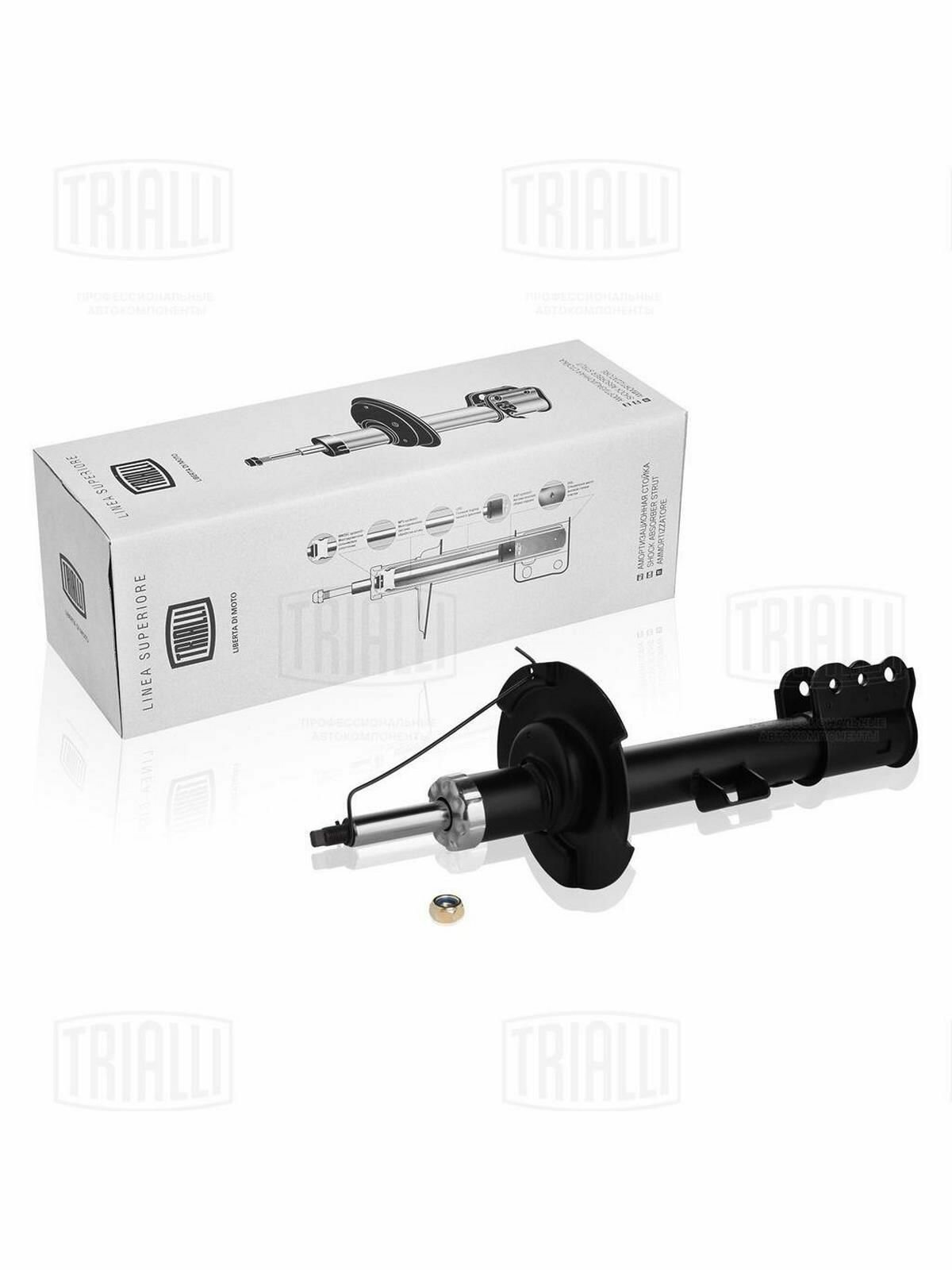 Амортизатор (стойка) передний правый масляный TRIALLI AG10386 для Ford Maverick, Escape