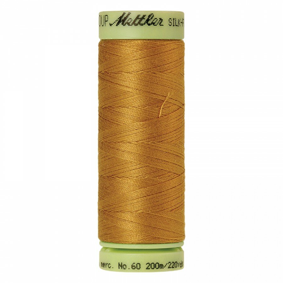 Нить для машинного квилтинга SILK-FINISH COTTON 60, 200 м 1130 Palomino