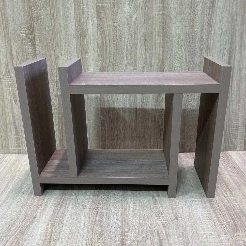 Полка настольная, раздвижная, вяз, удобная организация хранения, 50х90 см