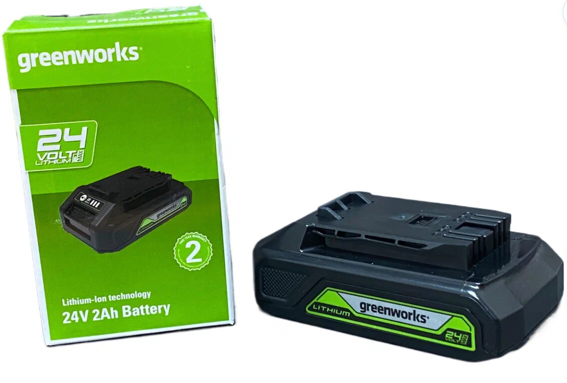 Аккумулятор GreenWorks с USB разъемом G24USB2, 24V, 2Ah, 2939207
