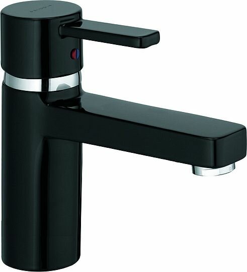 Смеситель для раковины Kludi Zenta 382518675, черный.