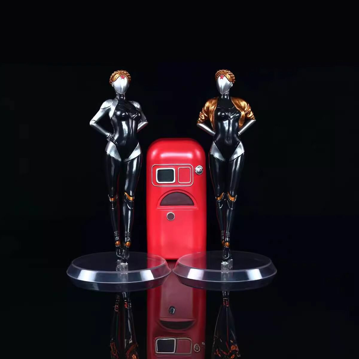 Аниме-фигурка Танцор-близнец с Атомным сердцем Atomic Heart 20cm