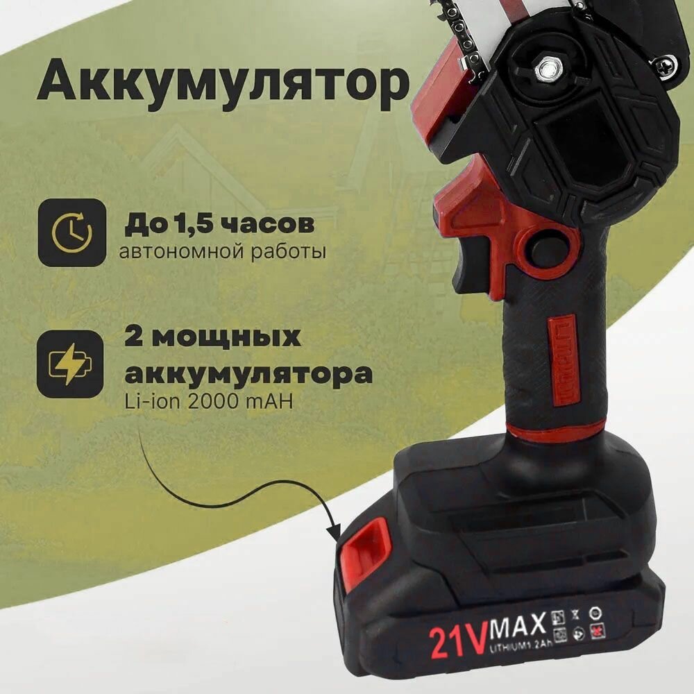 Цепная электропила — фото 1
