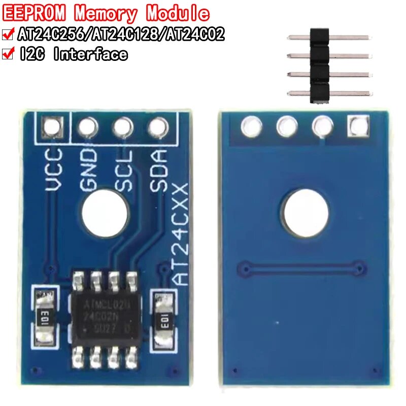 Модуль EEPROM AT24C256, 5шт.