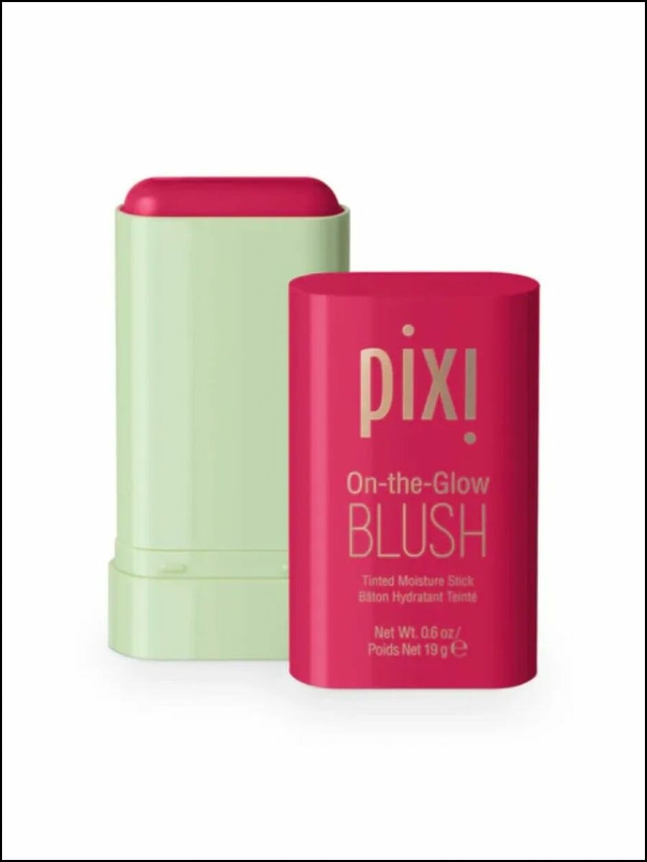 Pixi Beauty, On-the-Glow, увлажняющие румяна в стике, оттенок Ruby, 19г