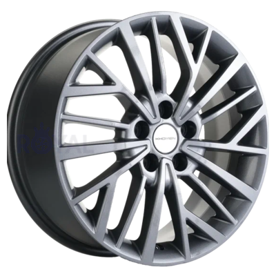 Литой колесный диск Khomen Wheels KHW1717 (RAV4) 7x17/5x114,3 ET39 D60,1 Gray