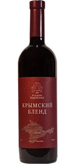 Вино Усадьба Перовских, "Крымский Бленд" Красное, 2023