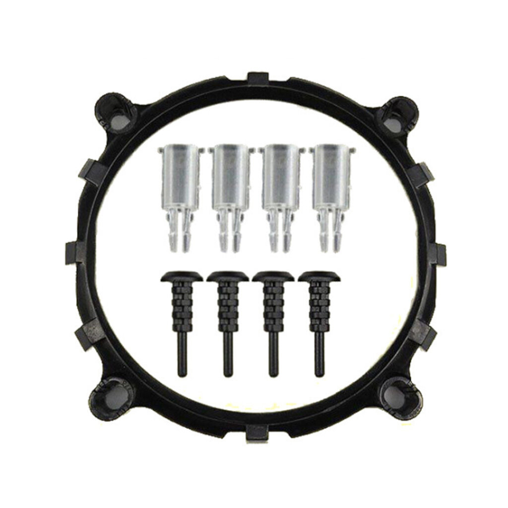 Охлаждение для консоли, Крепление вентилятора для процессоров Intel 775/115X/1366