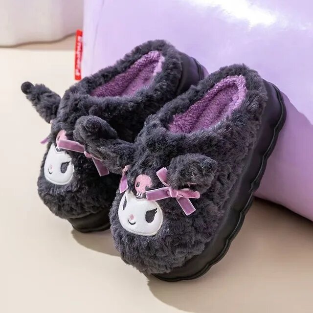 MINISO Косплей тапочки Sanrio My Melody Hello Kitty Kuromi