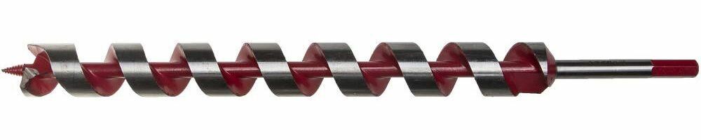 Сверло левиса по дереву ЗУБР, 35 x 450/360 мм, шестигранный хвостовик 2947-450-35