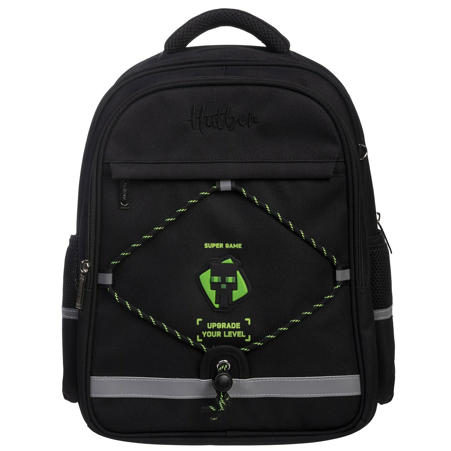 Рюкзак "Пиксель" 2 отделения, 38*29*14,5 см, полиэстер, 3 кармана