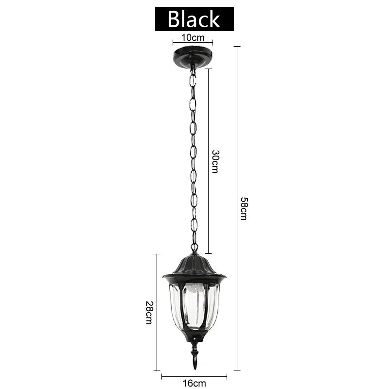 Подвесной светильник WECUS виноградная форма, Without E27 bulb, Black, Черный