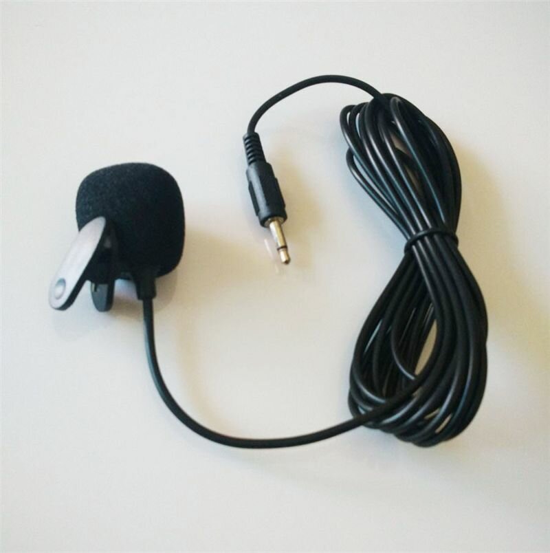 Автомобильный стерео внешний микрофон для Bluetooth стерео GPS DVD MP5 радио 3,5 мм
