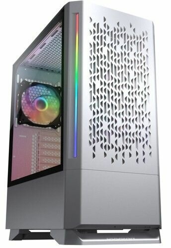 Компьютерный корпус Cougar MX430 Air RGB (3851C60.0007) белый - Mid-Tower, Micro-ATX, Mini-ITX, Standard-ATX, USB 2.0 Type-A, USB 3.2 Gen1 Type-A