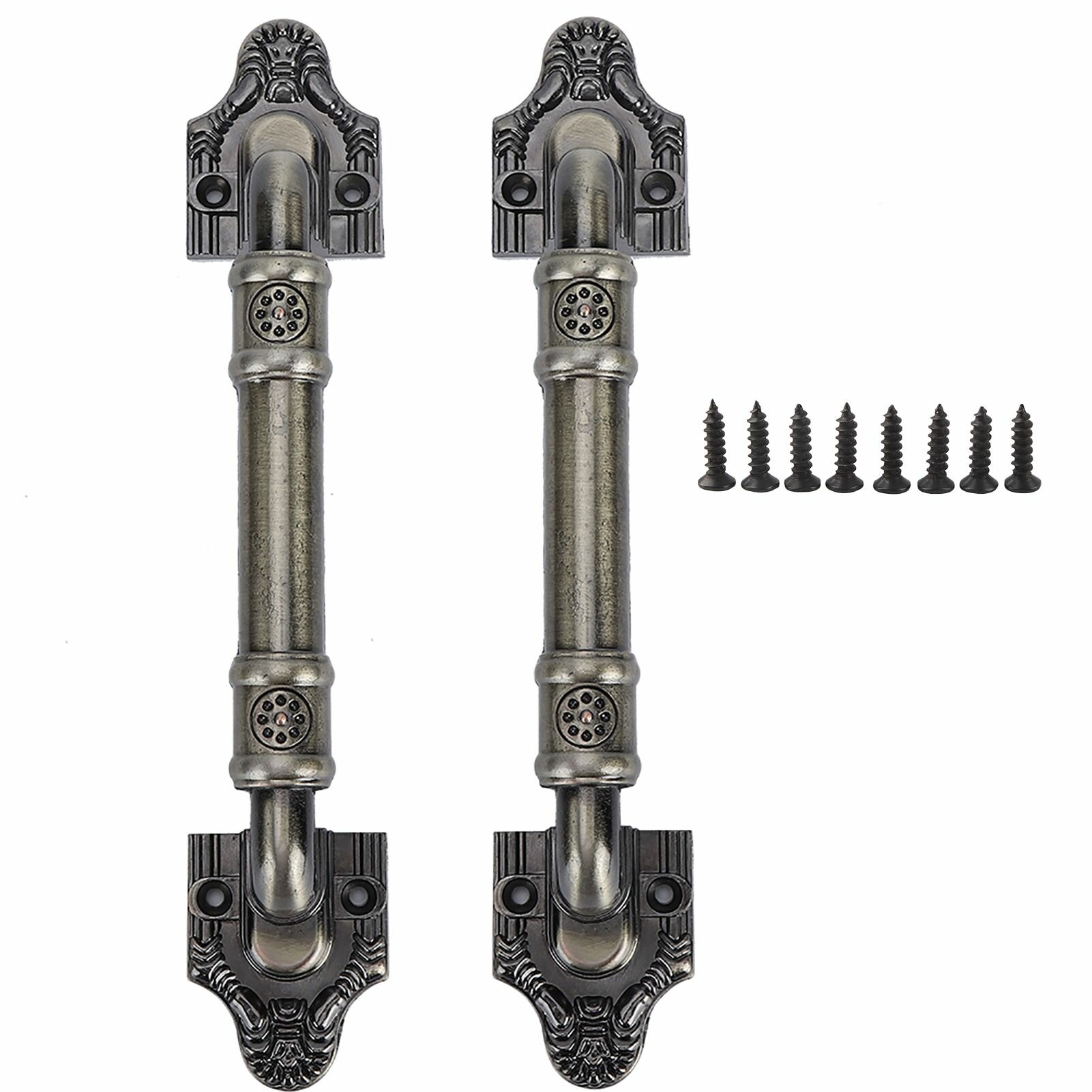 2 винтажные ручки для шкафов, бронза, европейский стиль