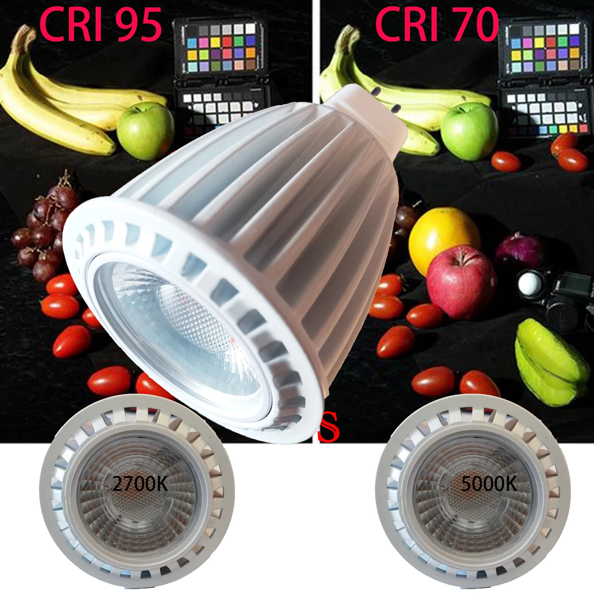 Светодиодная лампа DIY LED U-Home MR16 7Вт 500-600лм 12В, 7 Вт, 4000K, 1 шт.