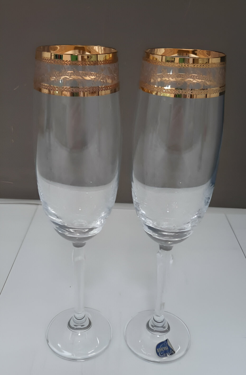 Набор бокалов Bohemia Crystal "Бриджита", для шампанского, 190мл, 6шт