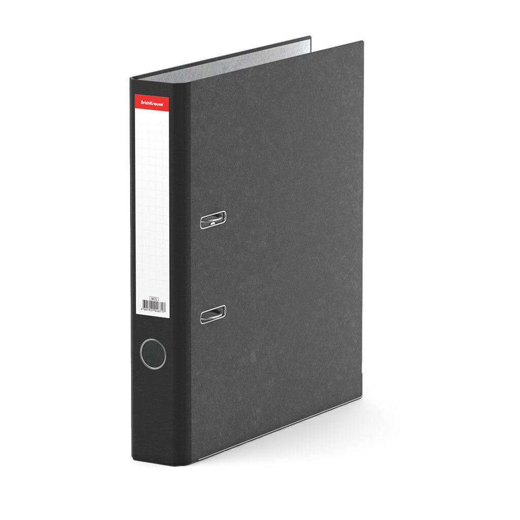 Папка-Регистратор с арочным механизмом Original черная А4 50мм ErichKrause