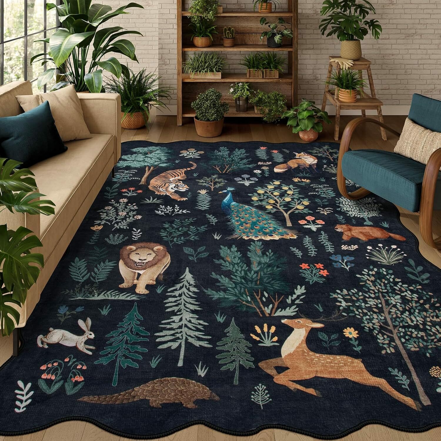 Турецкий бестселлер 160x80 см безворсовый нескользящий ковер с грязеотталкивающей пропиткой для легкого ухода