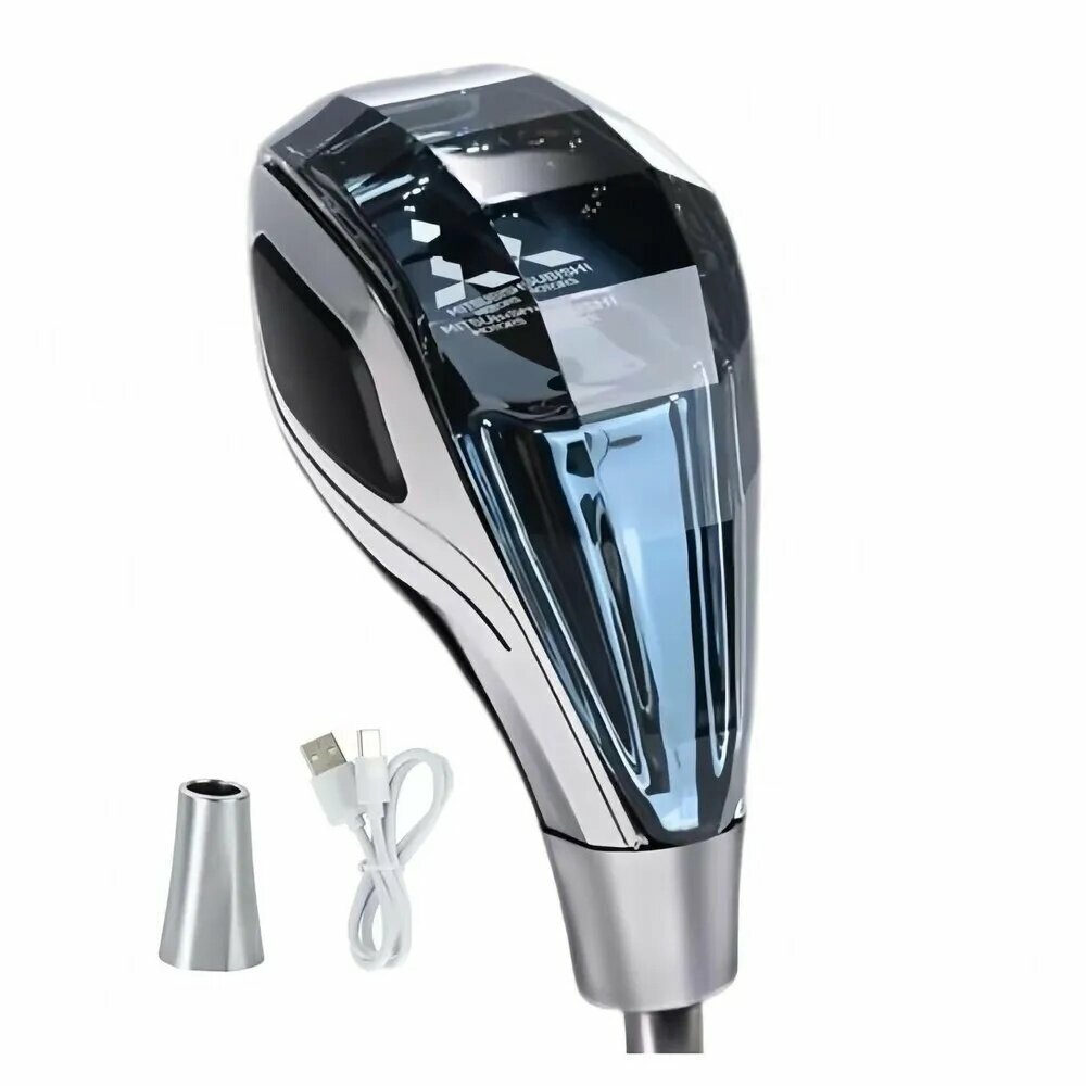 Xiaomi YouPin Рычаг управления зарядным устройством с цветной светодиодной подсветкой, подходит для автоматической коробки передач Mitsubishi модифицированная ручка