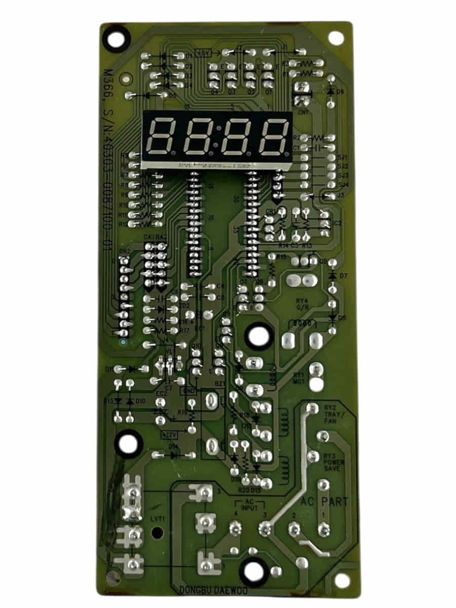 DAEWOO M366/40303-0087100-01 БУ (USED) Плата управления для микроволновой печи KOR-664K