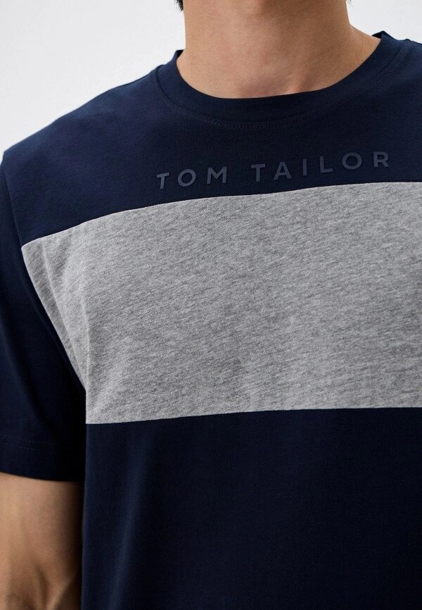 Футболка Tom Tailor, размер XXXL, синий — фото 1