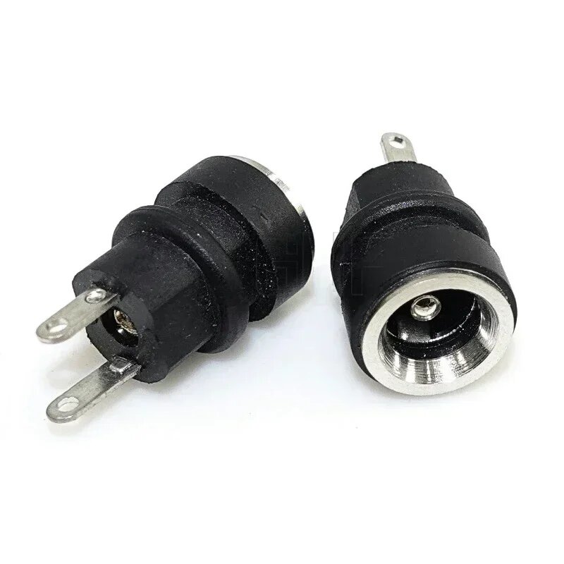 Разъем питания постоянного тока DelightFire 5.5mm x 2.1mm 3Pcs, Female B