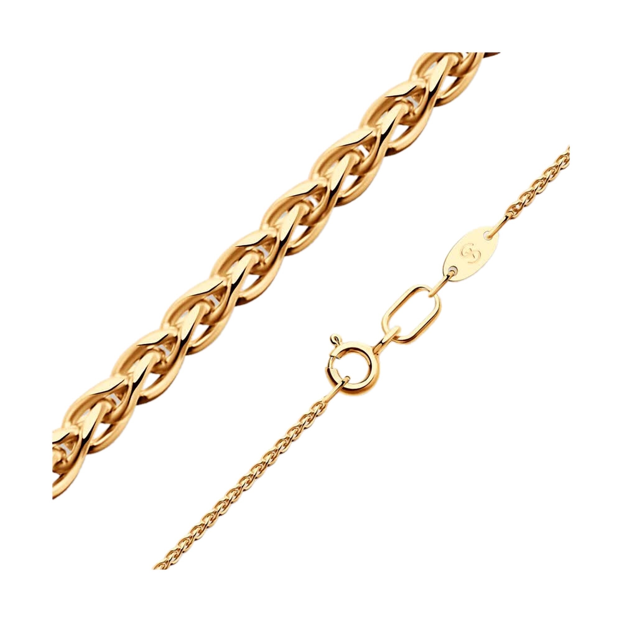 Цепь красное золото, 585 проба