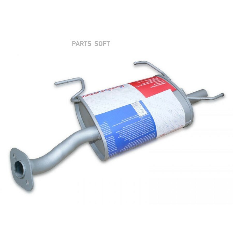 Глушитель NISSAN Almera седан II (N16E) от официального дистрибьютора, FOBOS, артикул 30100