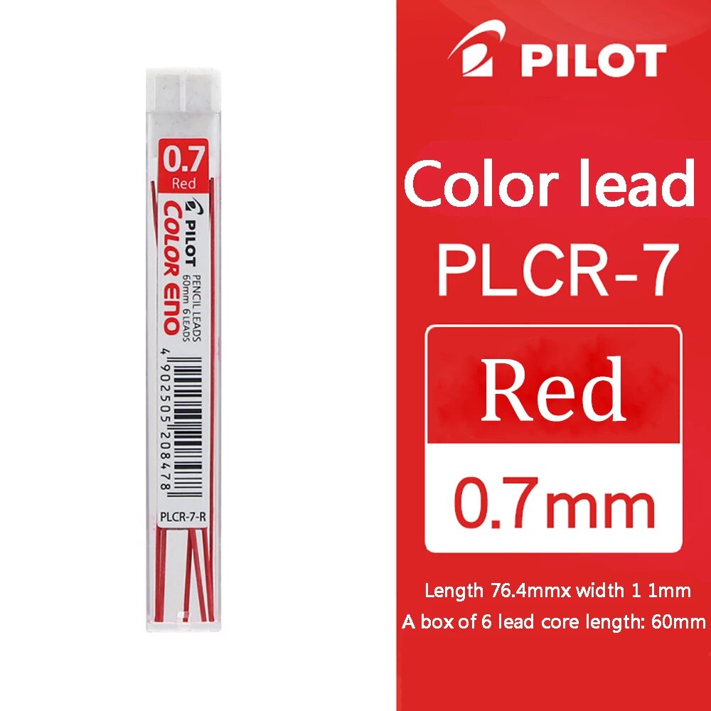 Карандаш-карандаш Pilot PLCR-7 Red 0.7 мм