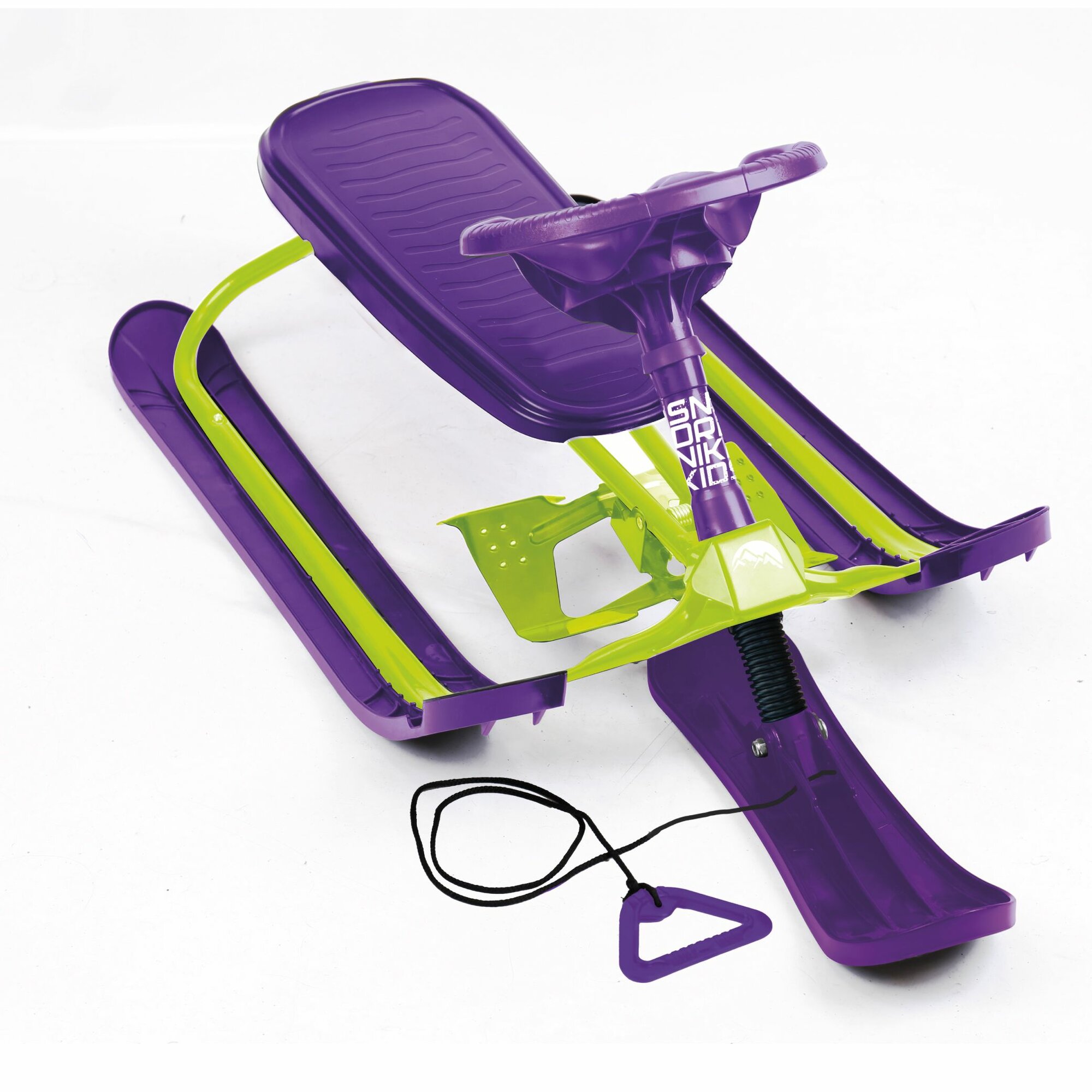 Снегокат ника тимка спорт лимонный/фиолетовый тсп/лф