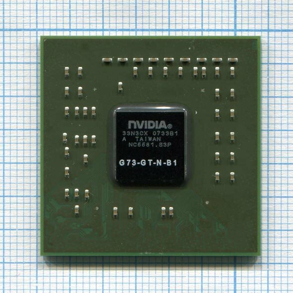 Чип NVIDIA G73-GT-N-B1 — фото 1
