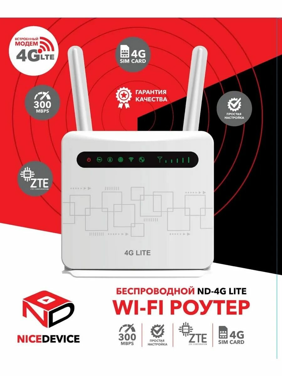 Роутер NICEDEVICE 4G LITE